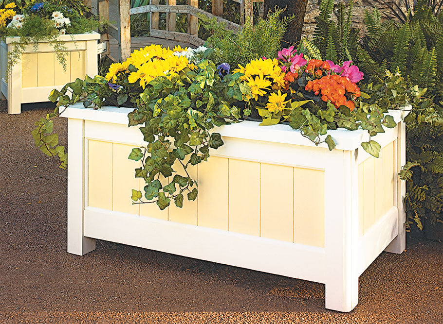Patio Planter Box Woodworking Plan – Garden Gate